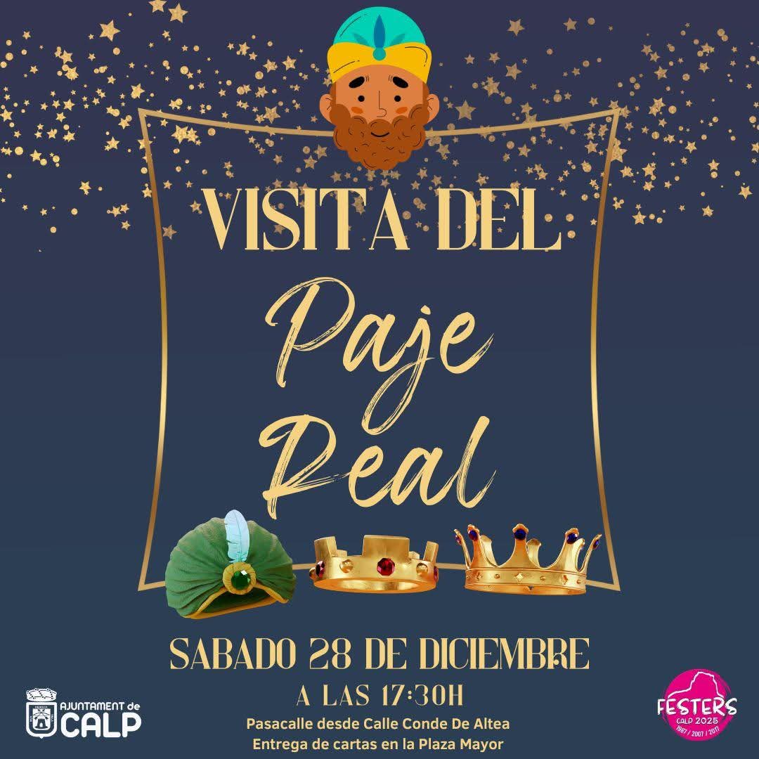 Visita del Paje Real | Tourist Info Calpe