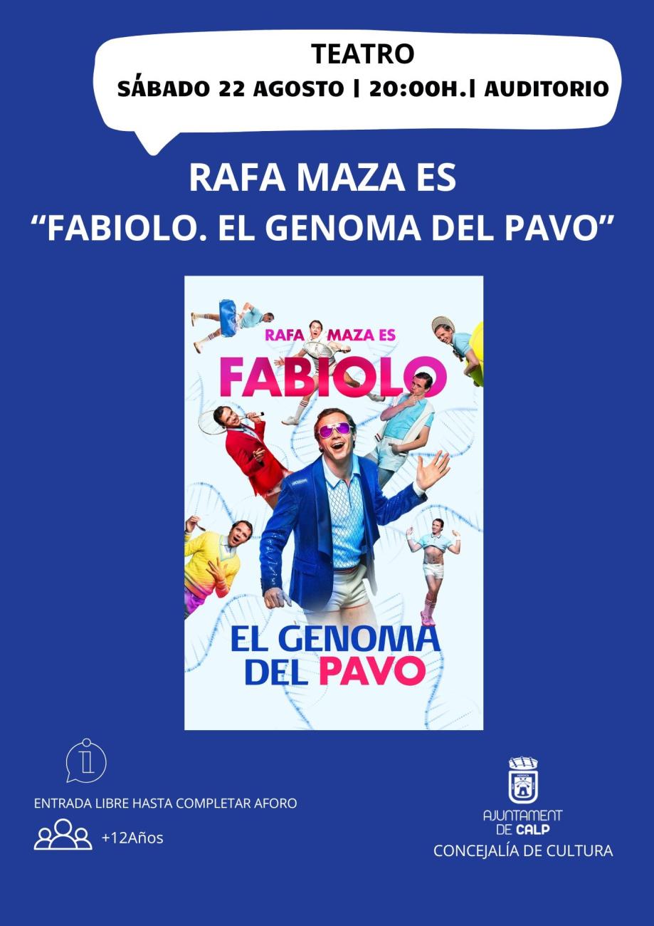 RAFA MAZA EST « FABIOLO. LE GÉNOME DE LA TURQUIE » | Tourist Info Calpe