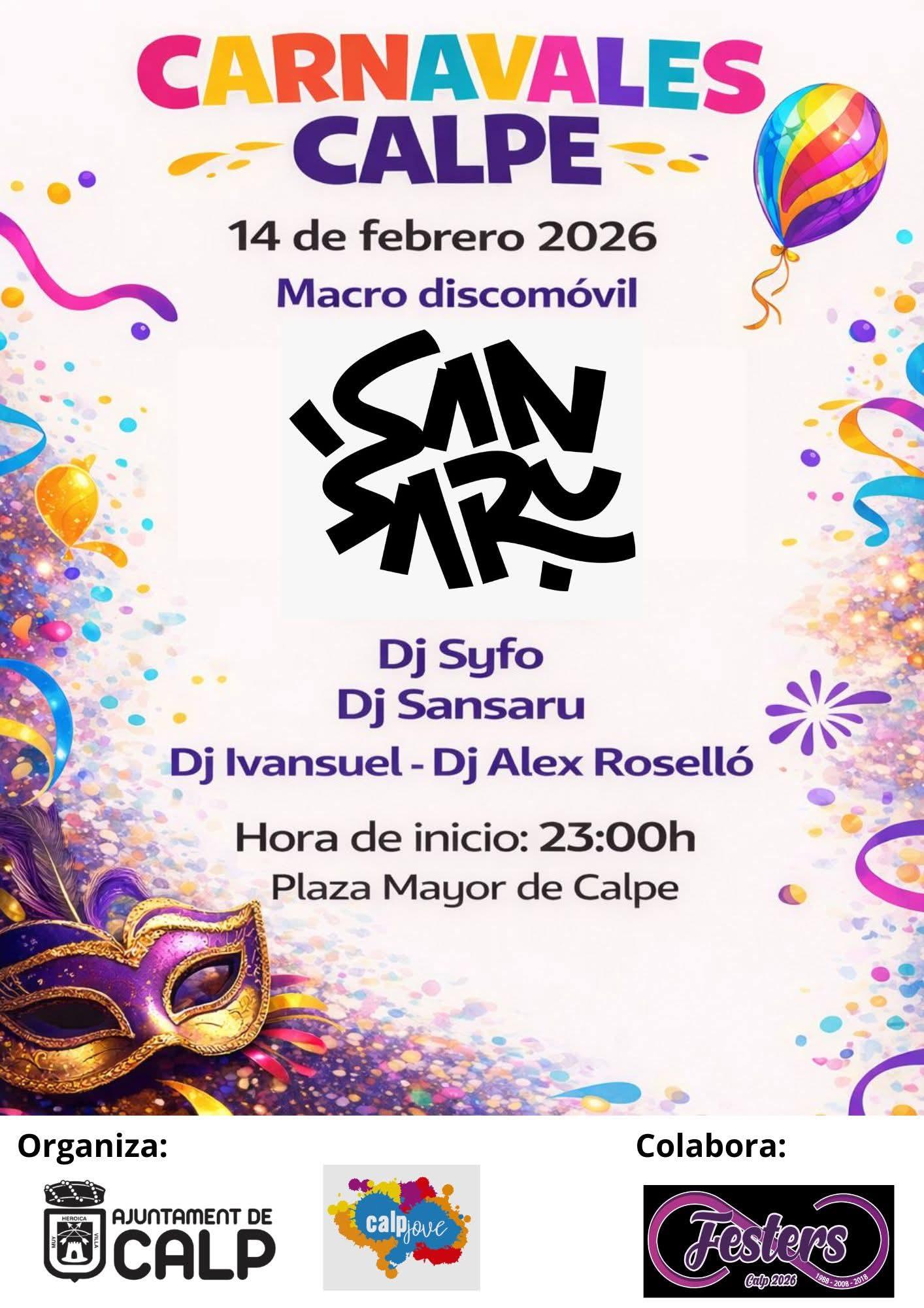 CARNAVALES CALPE | Tourist Info Calpe